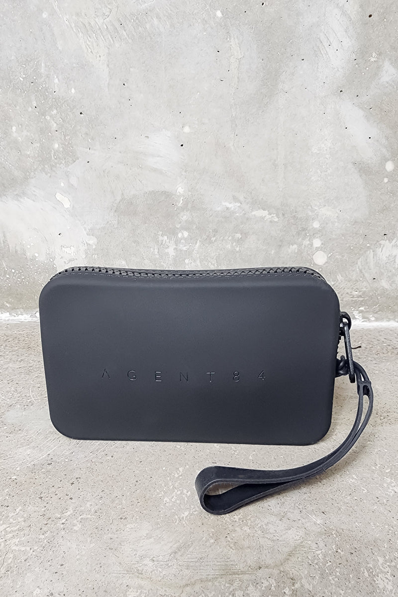 Silicon Travel Pouch - Matte Black – Agent84
