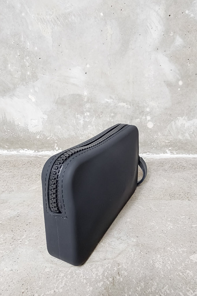 Silicon Travel Pouch - Matte Black – Agent84